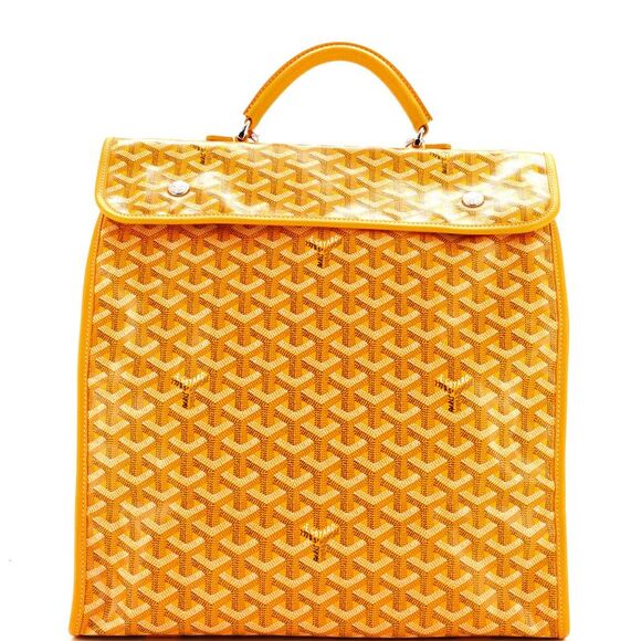 Goyard | Bags | Goyard Saint Leger Briefcase Backpack Coated Canvas ...